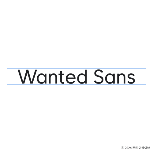 Wanted Sans | 폰트 아카이브